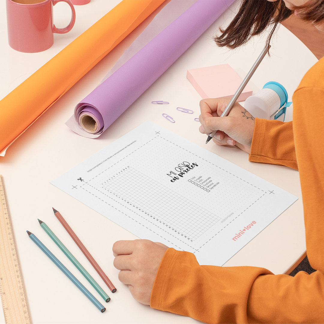 Mi año en pixeles - Plantilla para Bullet Journal – Mini Love